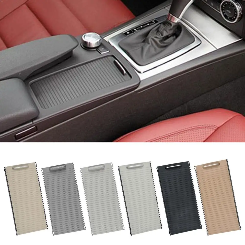 New-Car-Inner-Centre-Console-Slide-Roller-Sliding-Cup-Holder-Panel ...