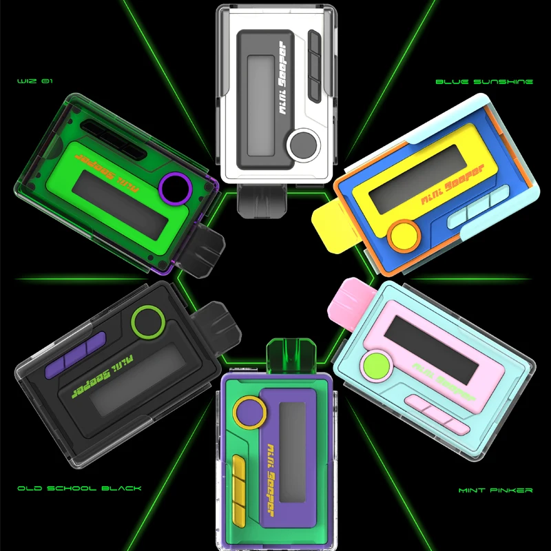 Original-WizVapor-Mini-Beeper-Pod-System-Retro-Vape-1200mah-Build-In ...