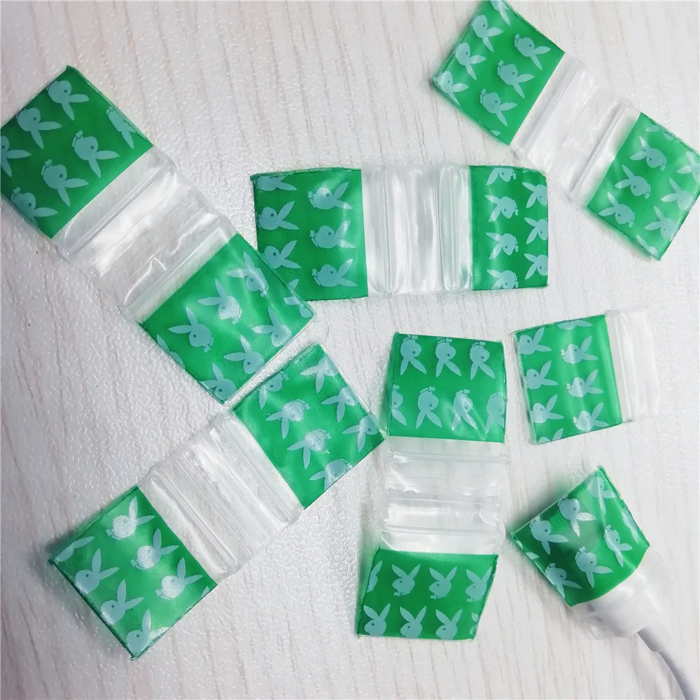 5858-Zipper-Tiny-Plastic-bags-100-Ziplock-Baggies-Bunny-Design-Small ...