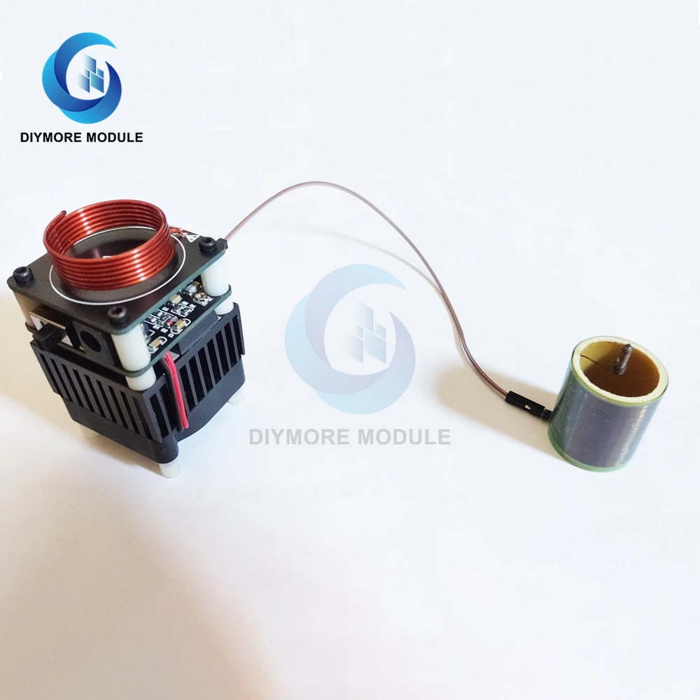 Tesla Coil High Frequency Hfsstc Electronic Candle Plasma Flame Dc 36v ...