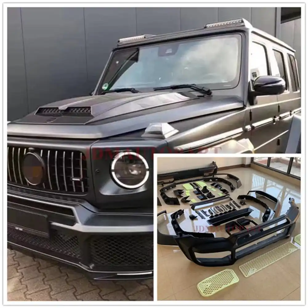 2019 Year G63 body kit for G500 G550 facelift to G63 look 2019 style ...