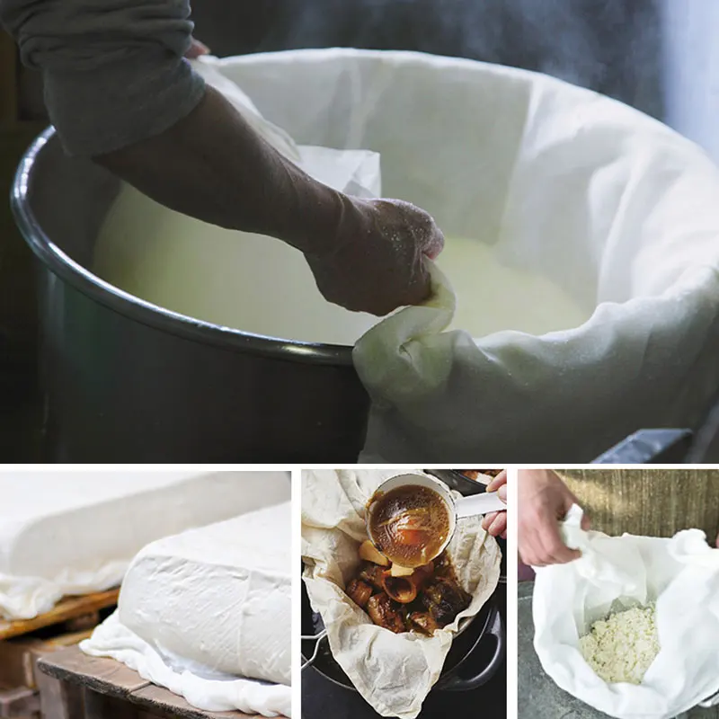 1pc Cotton Gauze Muslin Cheese Tofu Cloth Butter Cheese Wrap Cloth DIY ...