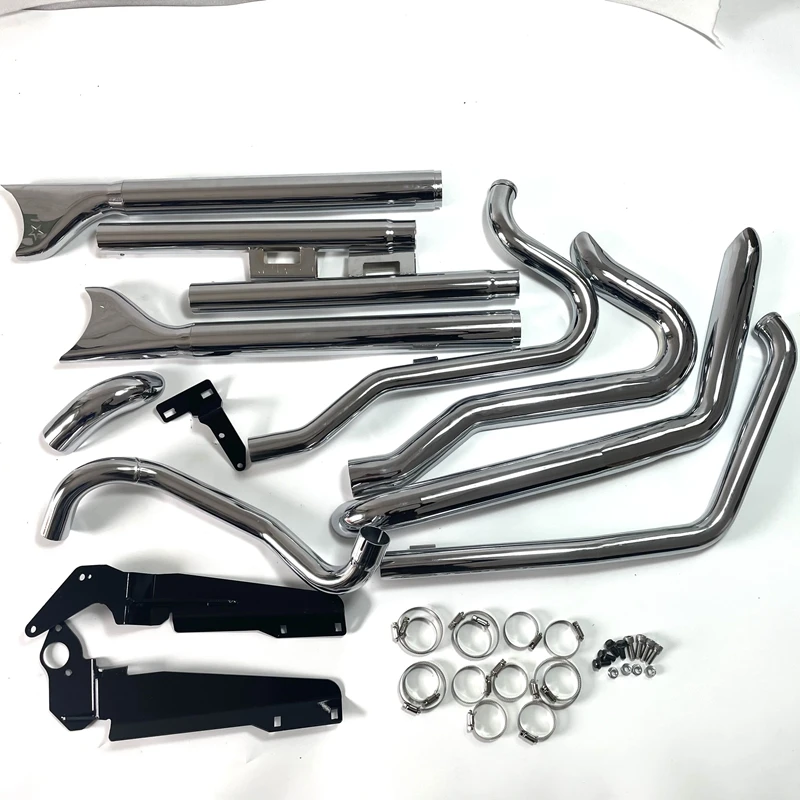 Motorcycle-exhaust-pipe-For-Harley-breakout-street-Bob-Softtail-SLIM ...