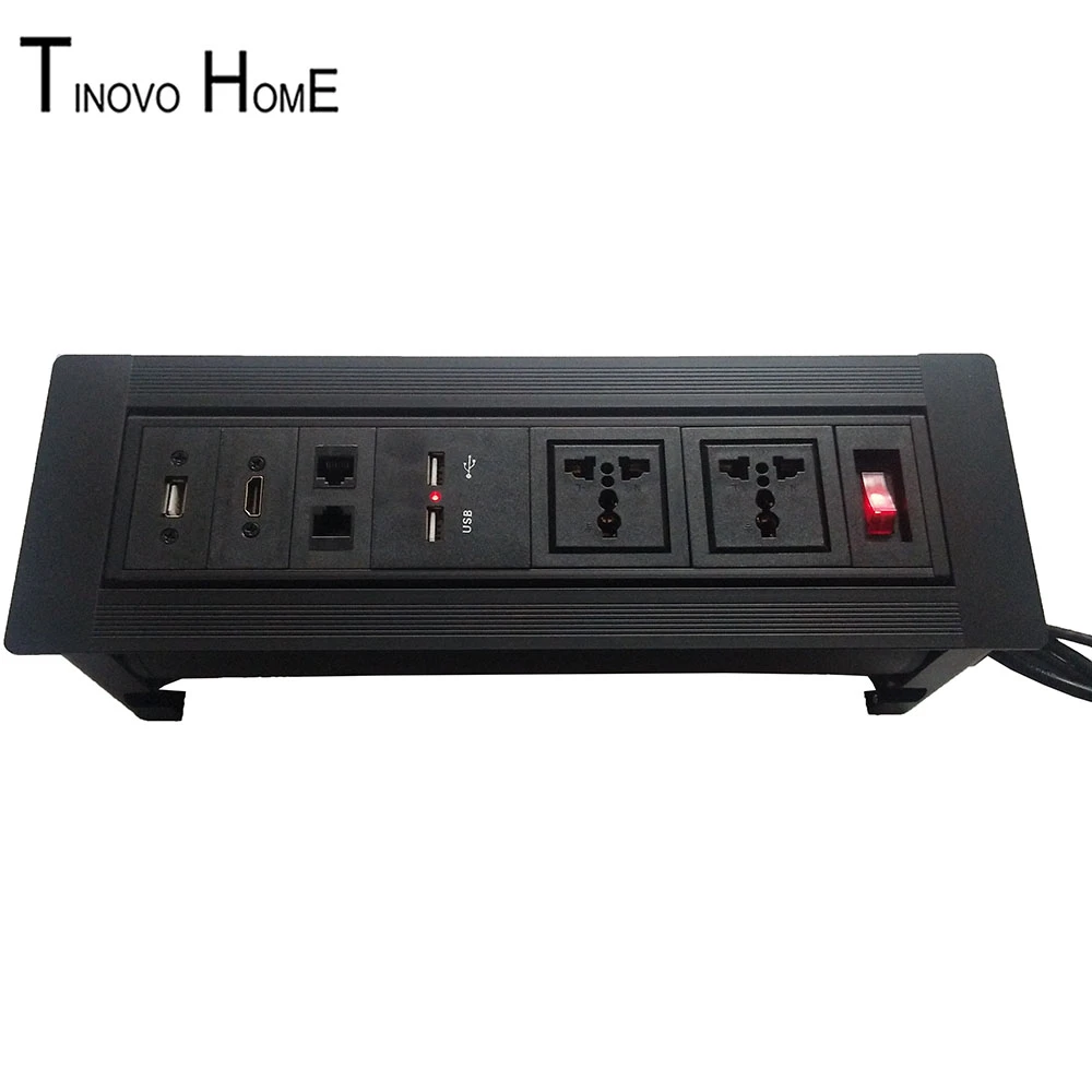 Desktop Socket / Aluminum Alloy Panel / Office Conference Socket ...