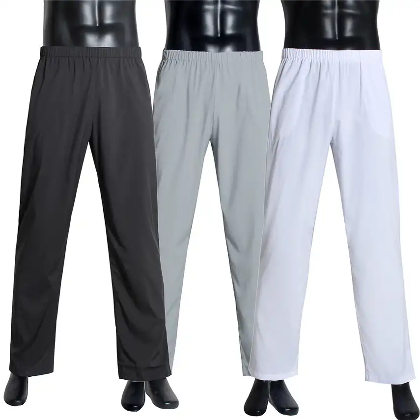 5Color Muslim Men Islamic Trousers Arab Prayer Pants for Male Arabic ...