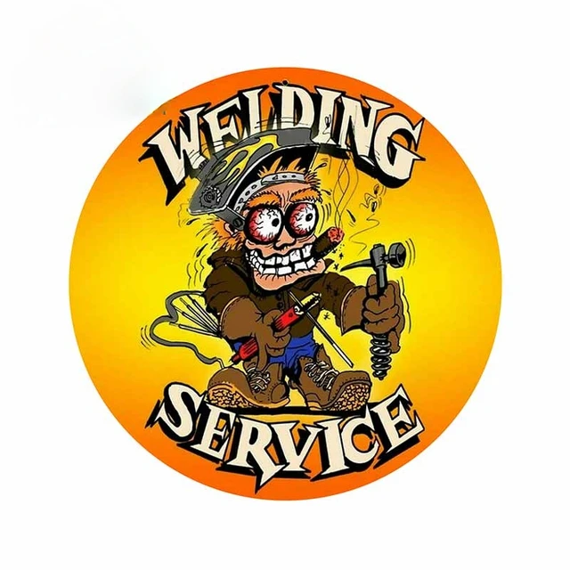 Funny Welder Cartoon