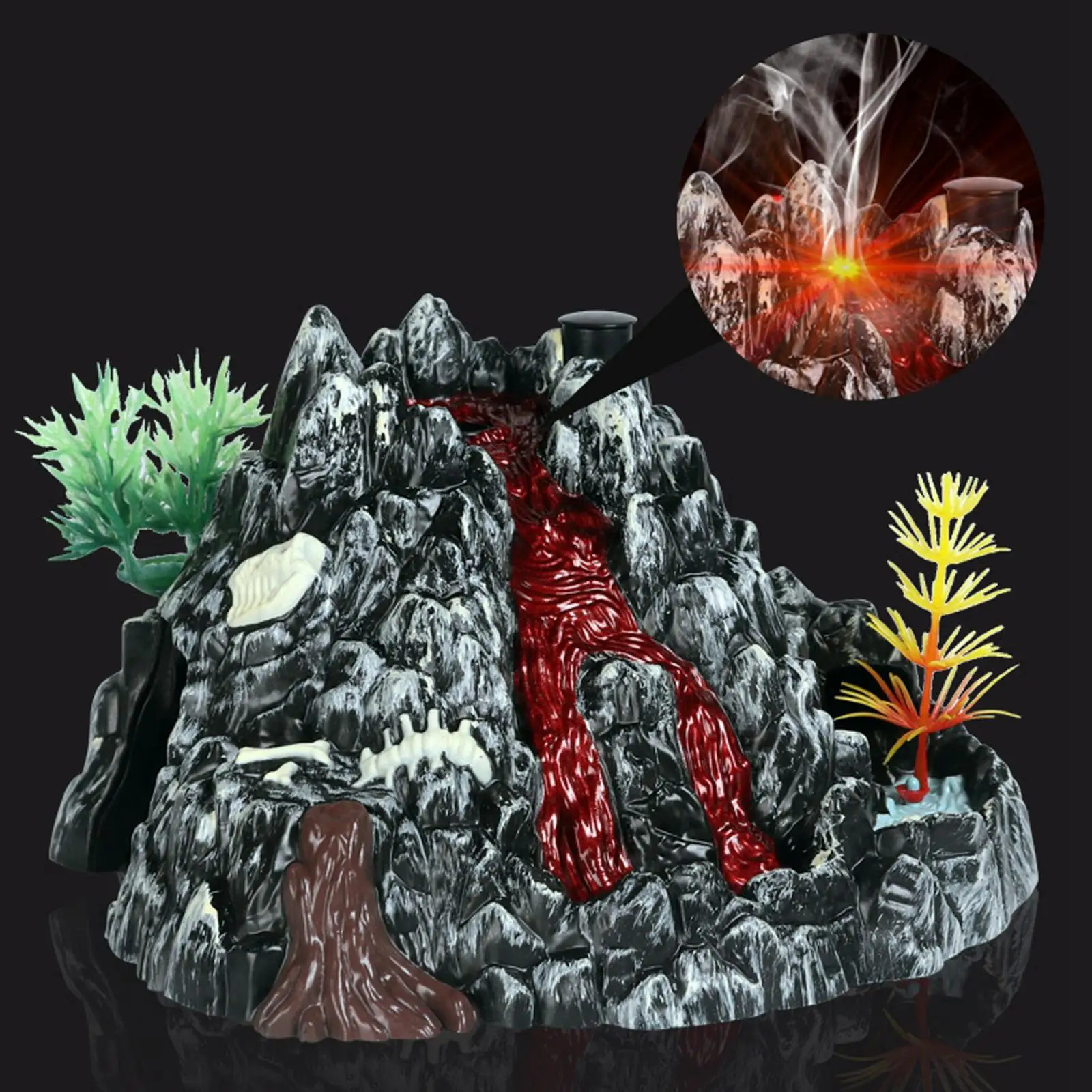 Finding Nemo Fish Tank Volcano Scene