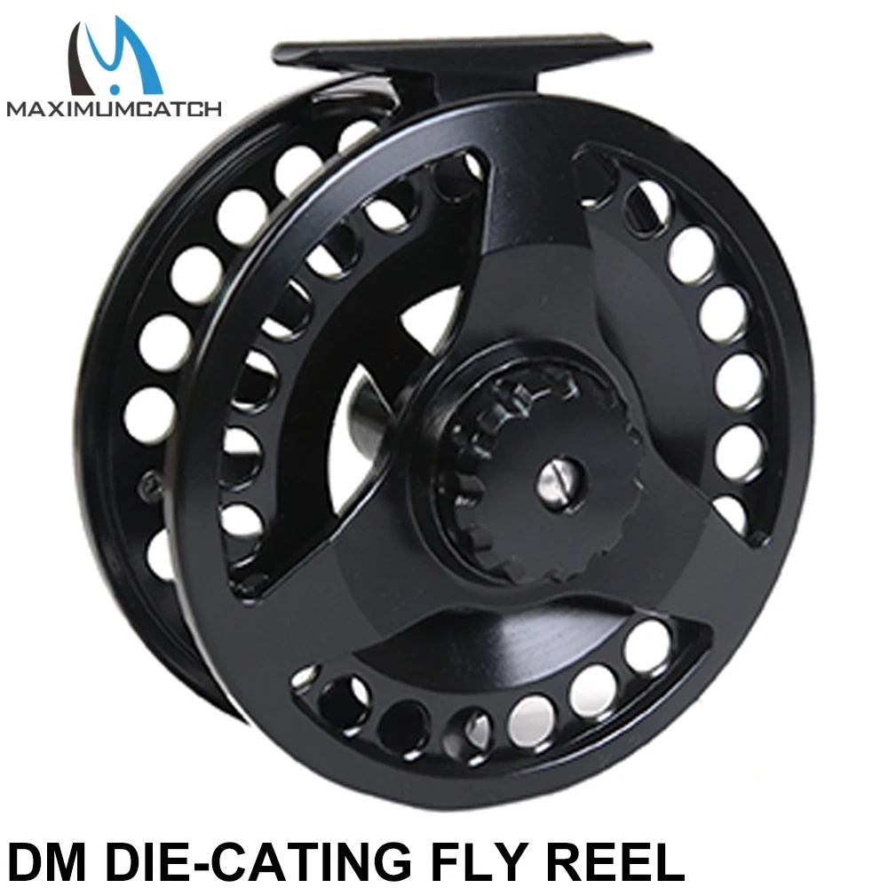 Maximumcatch DM 3 10wt Fly Fishing Reel Die casting and Machine Cut ...