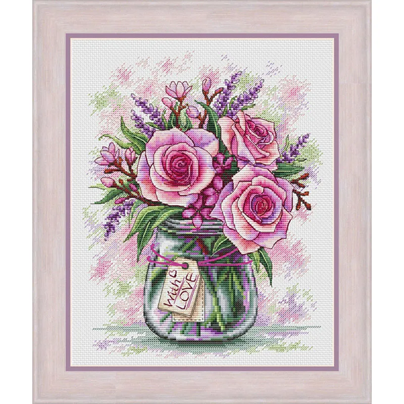 ZZ1682 DIY Homefun Cross Stitch Kit Packages Counted Cross-Stitching ...