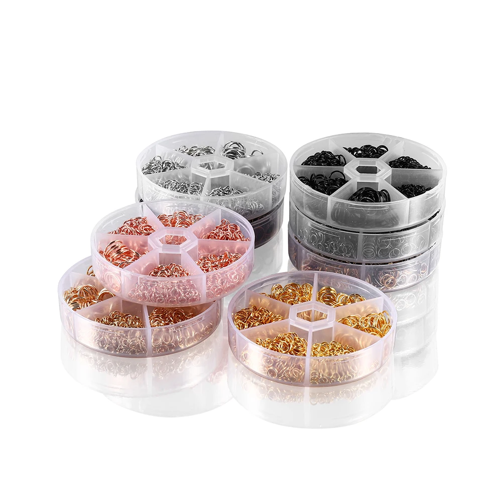 1Box-Gold-Ancient-Bronze-Mixed-Size-Open-Jump-Rings-Split-Rings-Jewelry ...