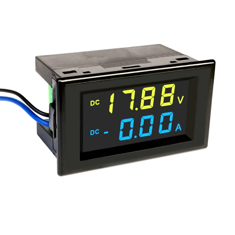D85-3050AG-Double-Digital-Display-LCD-Voltmeter-Ammeter-DC19-99V-600V ...