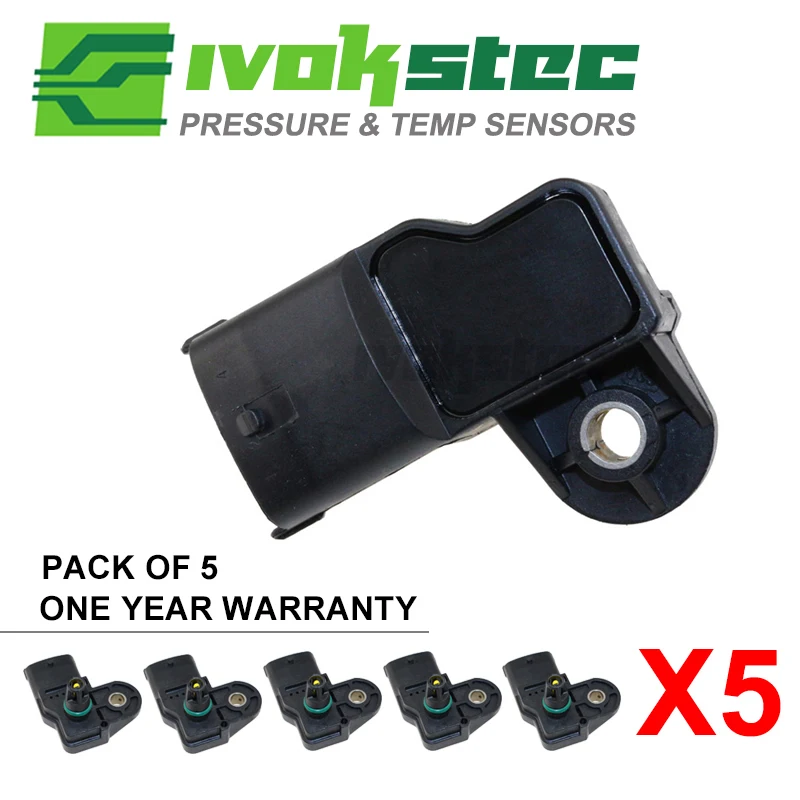 5pcs / Lot Original Map Sensor For Opel Vauxhall Vectra Signum Zafira ...