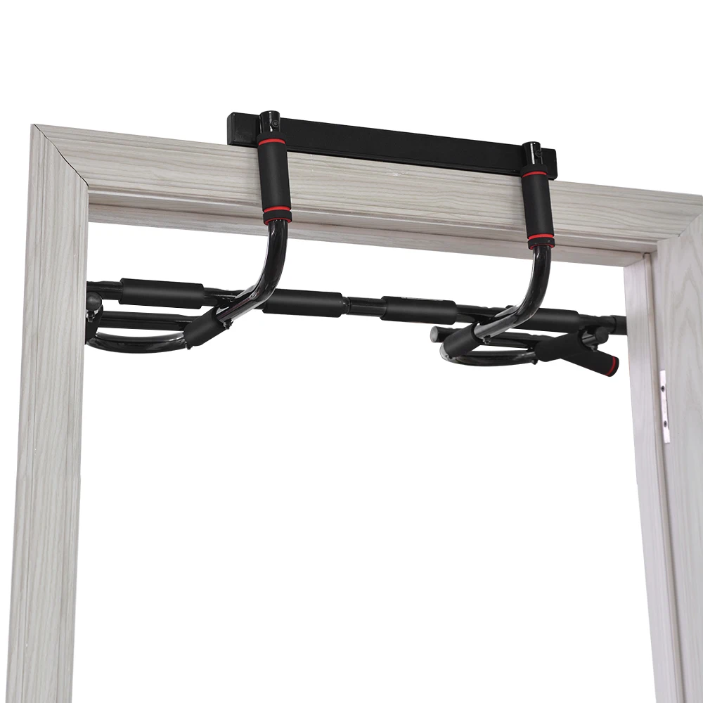 OneTwoFit Horizontal Bar Pull Up Bar Door Frame Chin Up Bar Station ...