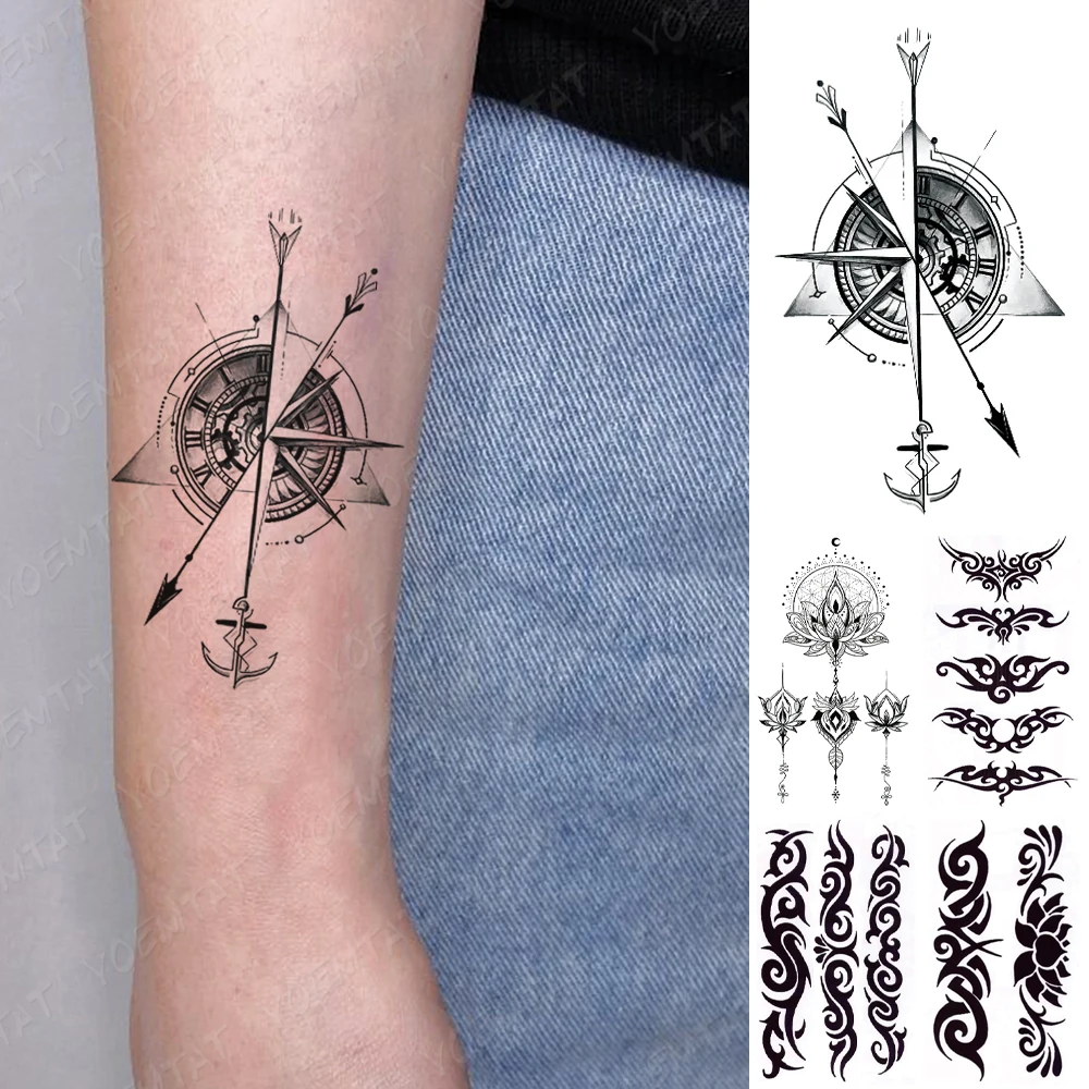 Black Power Symbol Tattoo