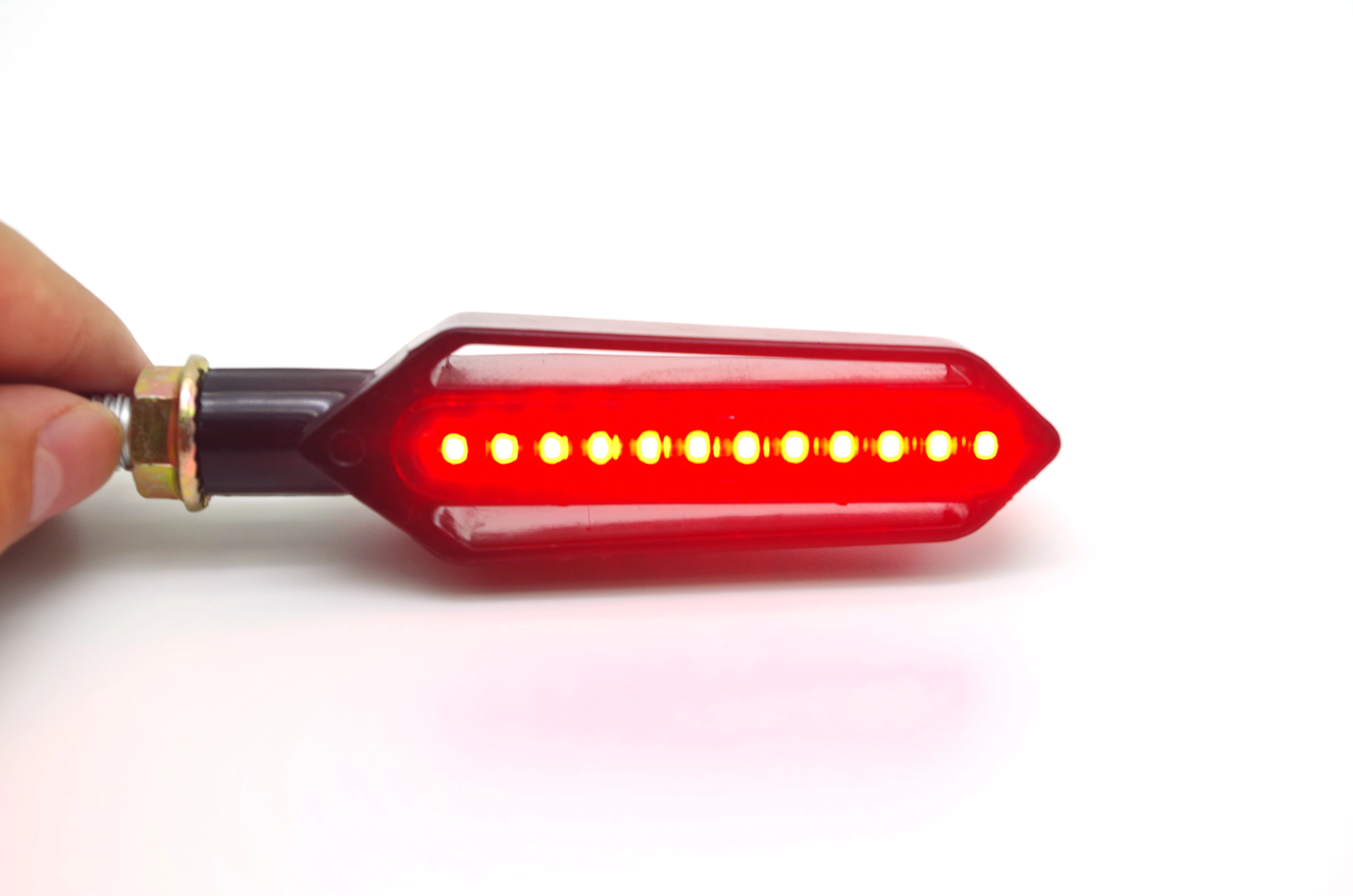 Universal Motorcycle LED Turn Signal Light Indicators Amber Blinker ...