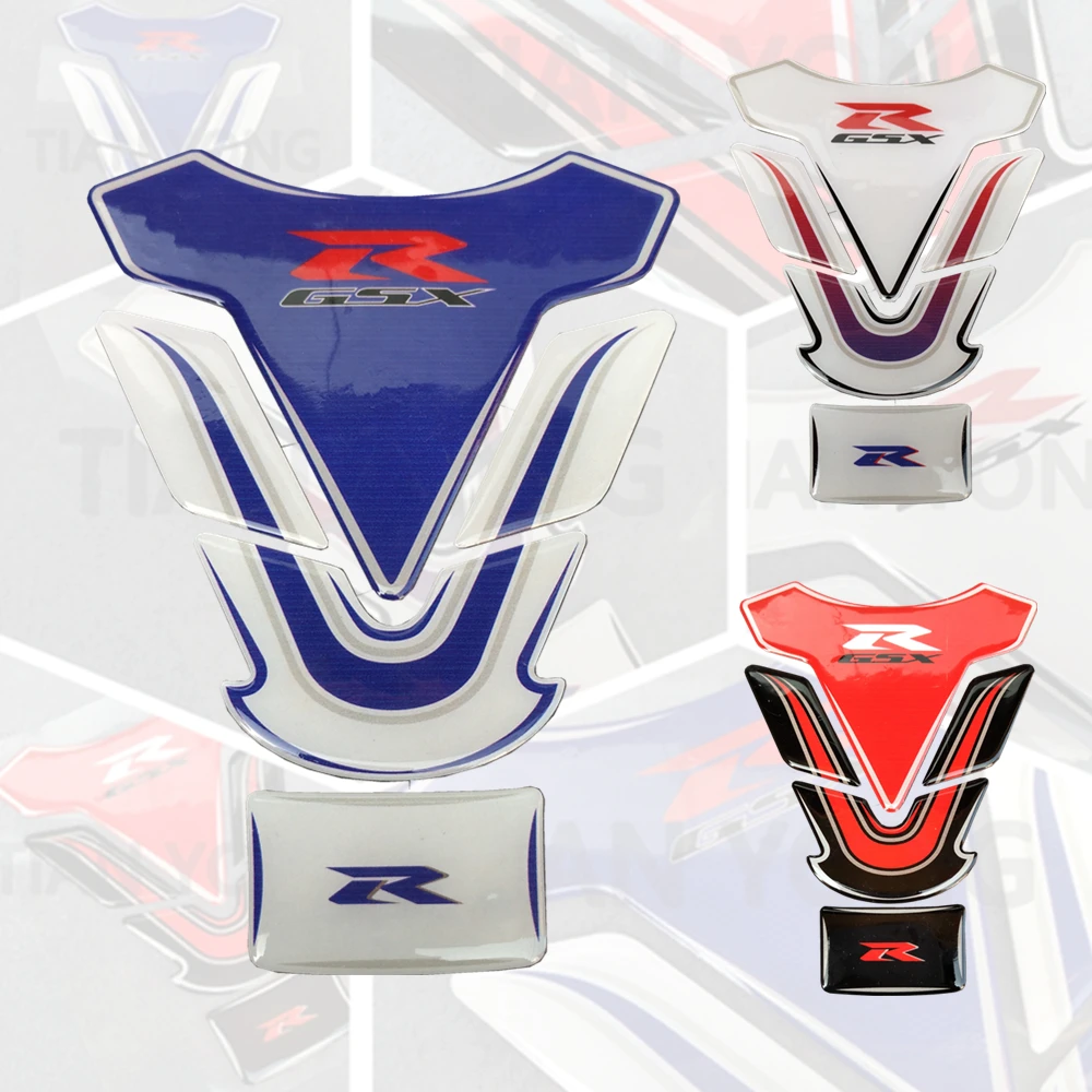 3D Reflective High Quality Tank Pad Sticker Motorcycle For Suzuki ...