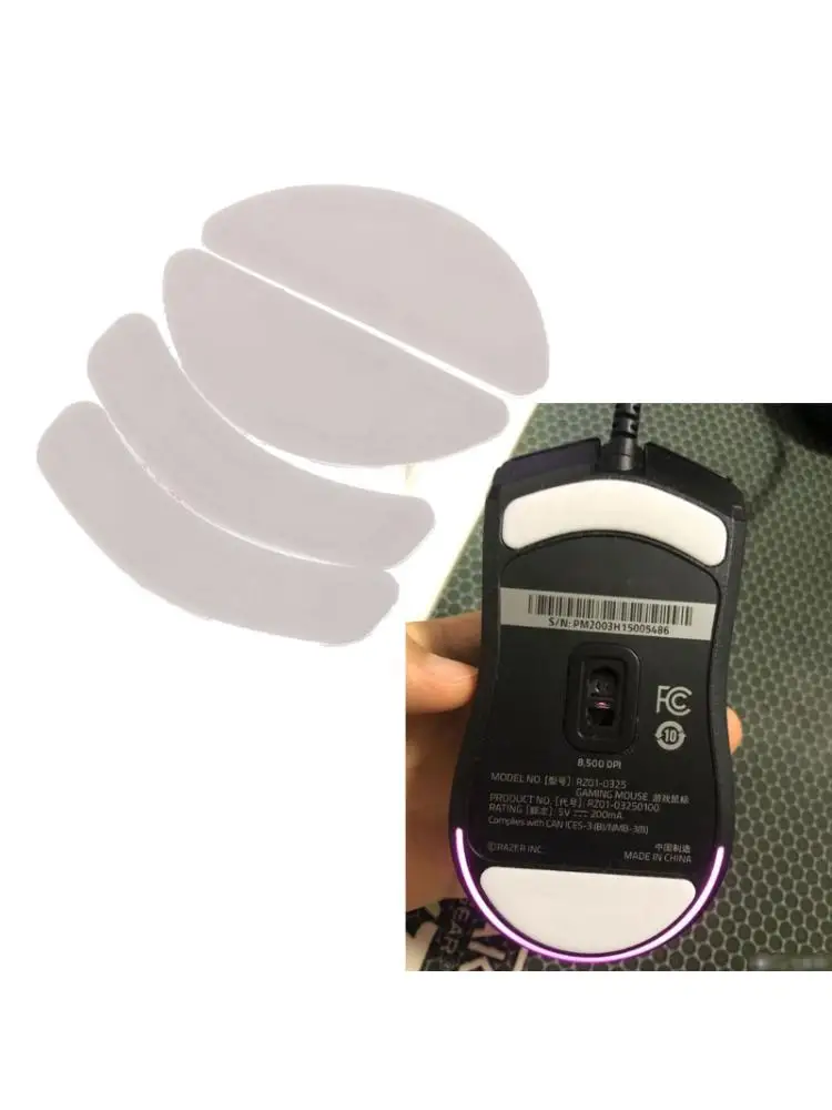 Tiger Gaming Mouse Feet Mouse Skate for razer Viper Mini Mouse White ...