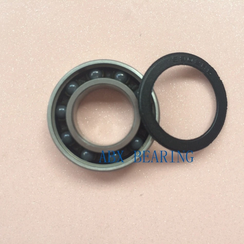 6902-2rs 6902 61902 Hybrid Ceramic Deep Groove Ball Bearing 15x28x7mm ...