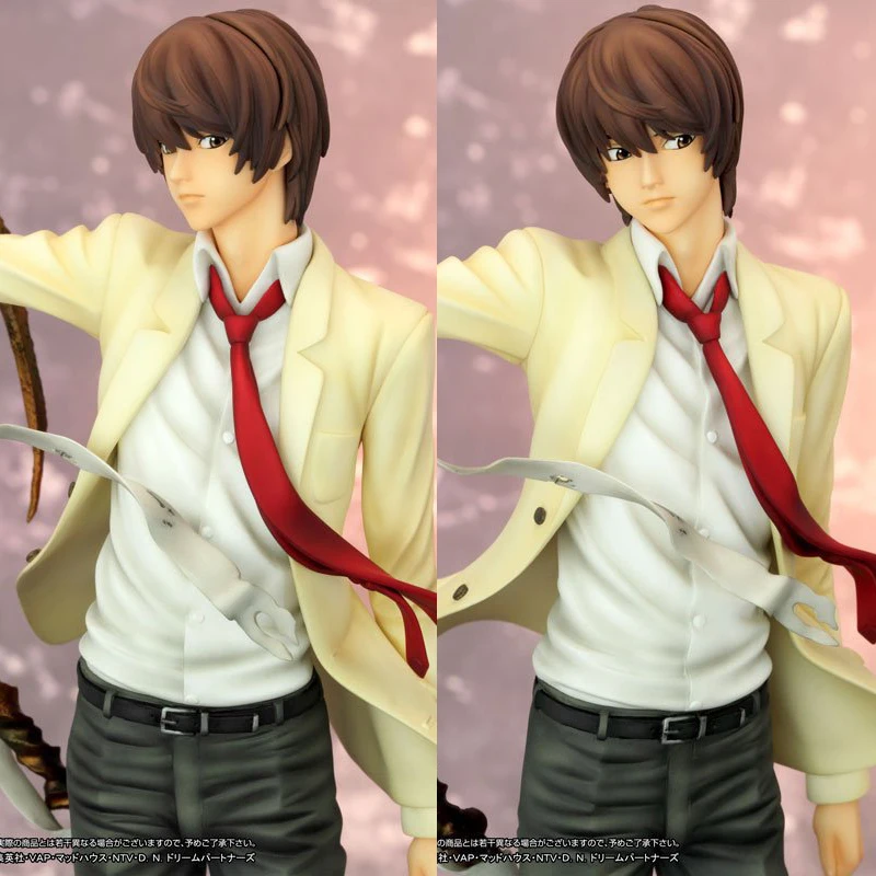 25cm Yagami Light L Death Note Figure Anime Figure Collectible Figurine ...