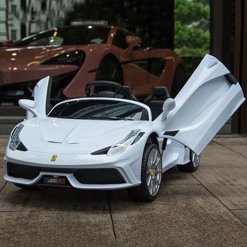 2020 New 12V Double Motor Powerfull Light Music Kids Ride On Electric ...