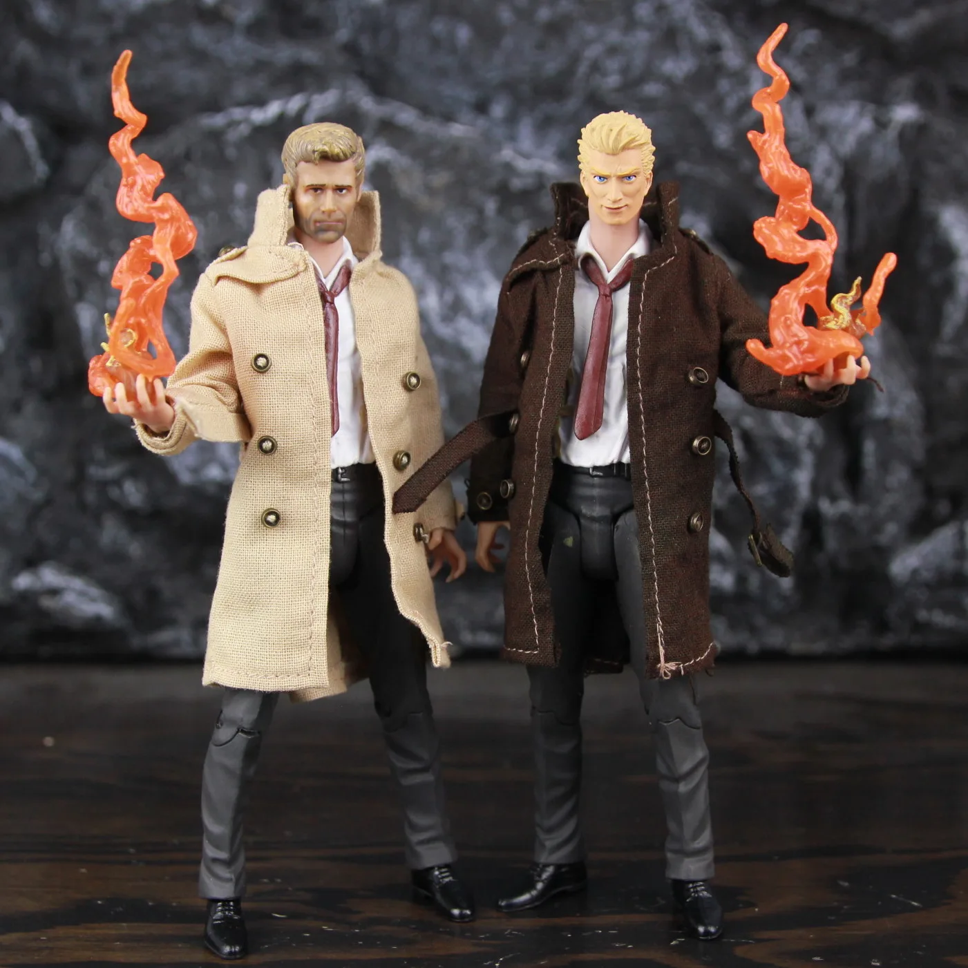 Dark Constantine Comic & John Constantine Tv 6" Action Figure Clothes ...