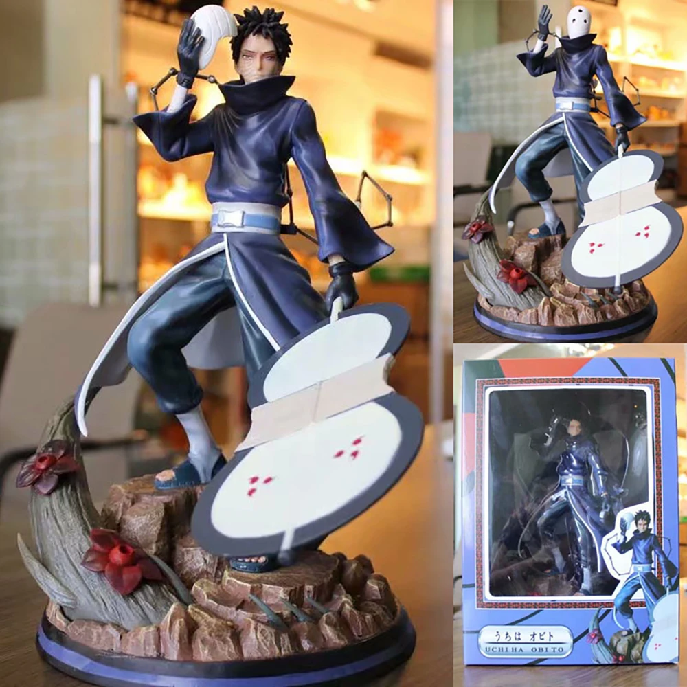 Naruto Shippuden Anime GK Action Figure Model Uchiha Obito Tobi PVC ...