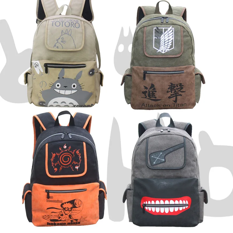 Totoro Backpack Canvas