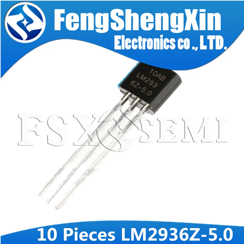 10 pces LM2936Z 5.0 a 92 LM2936 5.0 LM2936Z 5 lm2936 lm2936z 5v to92 ...