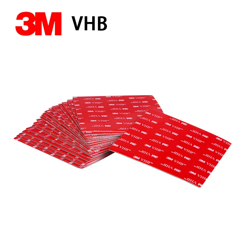 Cinta de montaje adhesiva de doble cara, 3M VHB 100, cinta de espuma acrílica gris, 5608mm x ...