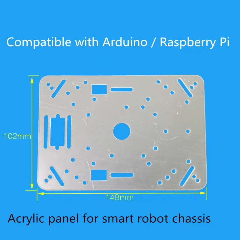 Panel Multifungsi Akrilik untuk Bagian Sasis Mobil Tangki Robot RC ...