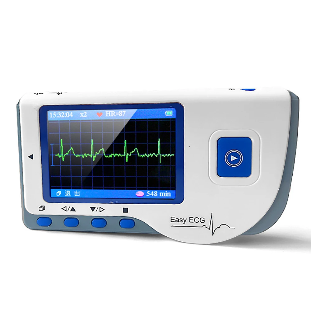 Handheld Heart Health ECG Machine Monitor, Portátil, USB, Contínuo ...