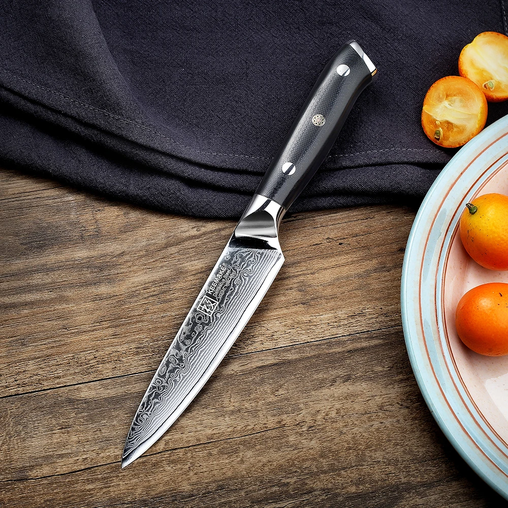 KEEMAKE-Utility-Paring-Knives-VG10-Core-High-Carbon-Damascus-Steel ...