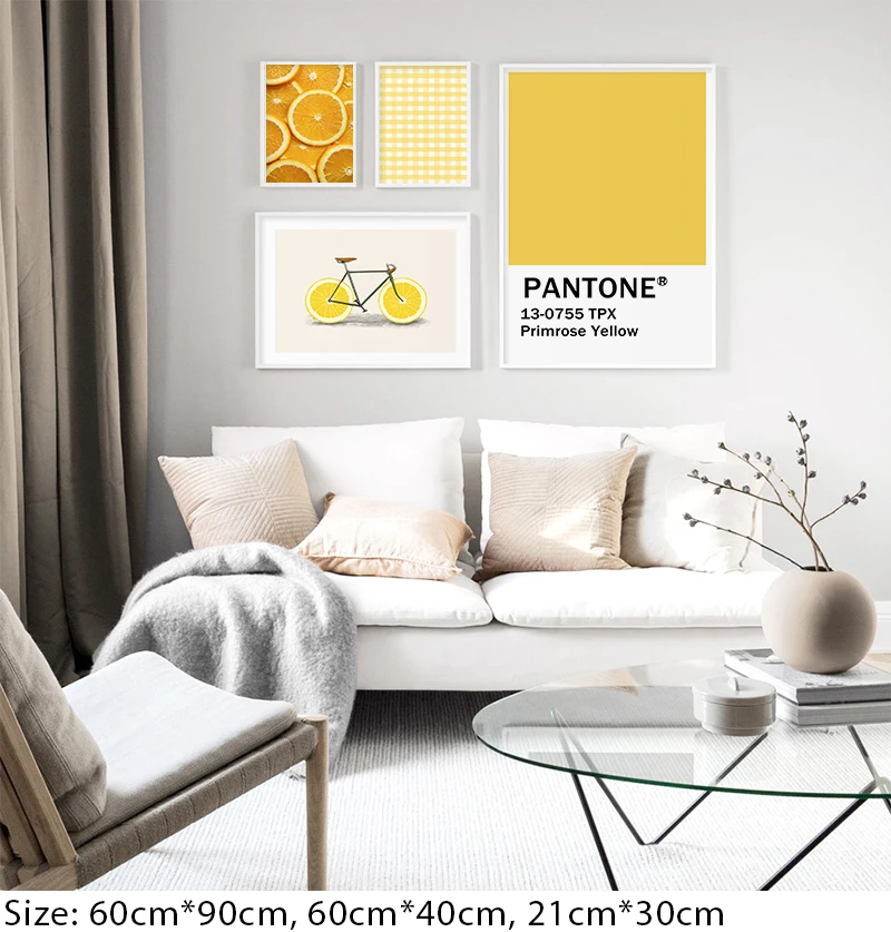 Lemon Verbena Pantone Print Wall Art Decor Printable Poster Print Home ...