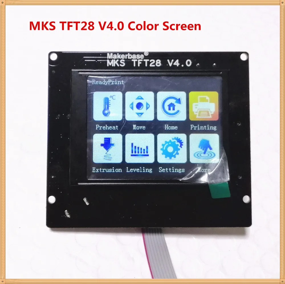 3d Printing Lcd Supplies Mks Tft28 V4.0 Touch Screen Reprap Controller 2.8 Inches Panel Colorful ...