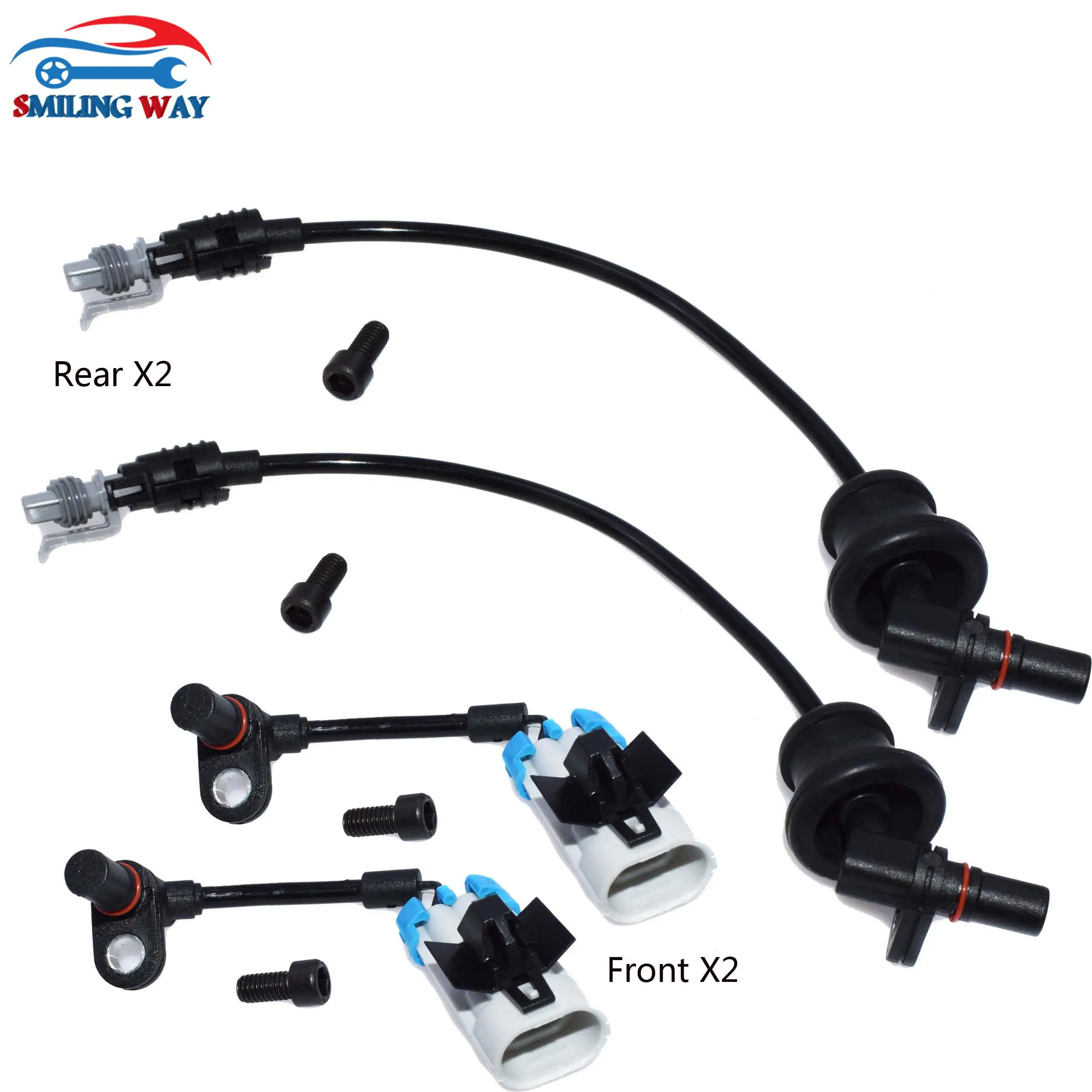 ABS Wheel Speed Sensor Front Rear Left Right For Chevrolet Equinox ...
