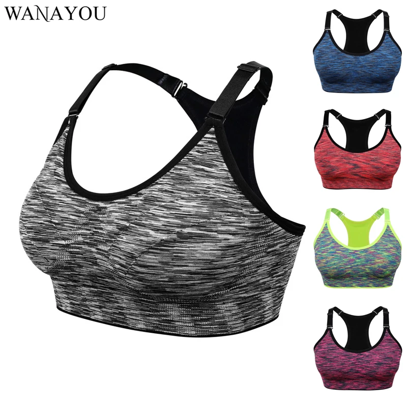 WANAYOU Fitness Yoga Sports Top for Women,Adjustable Spaghetti Strap ...
