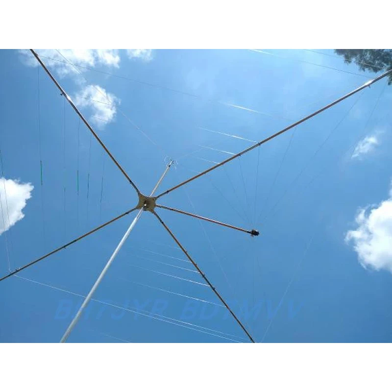 Cobweb 7 band spider web shortwave antenna full size gain, high noise ...
