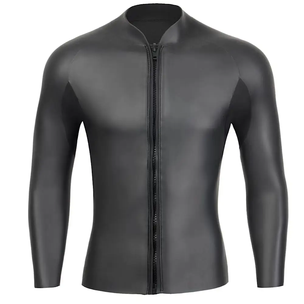 NEW-3MM-CR-Neoprene-Wetsuit-Swimwear-Men-Diving-Jacket-Long-Sleeve ...