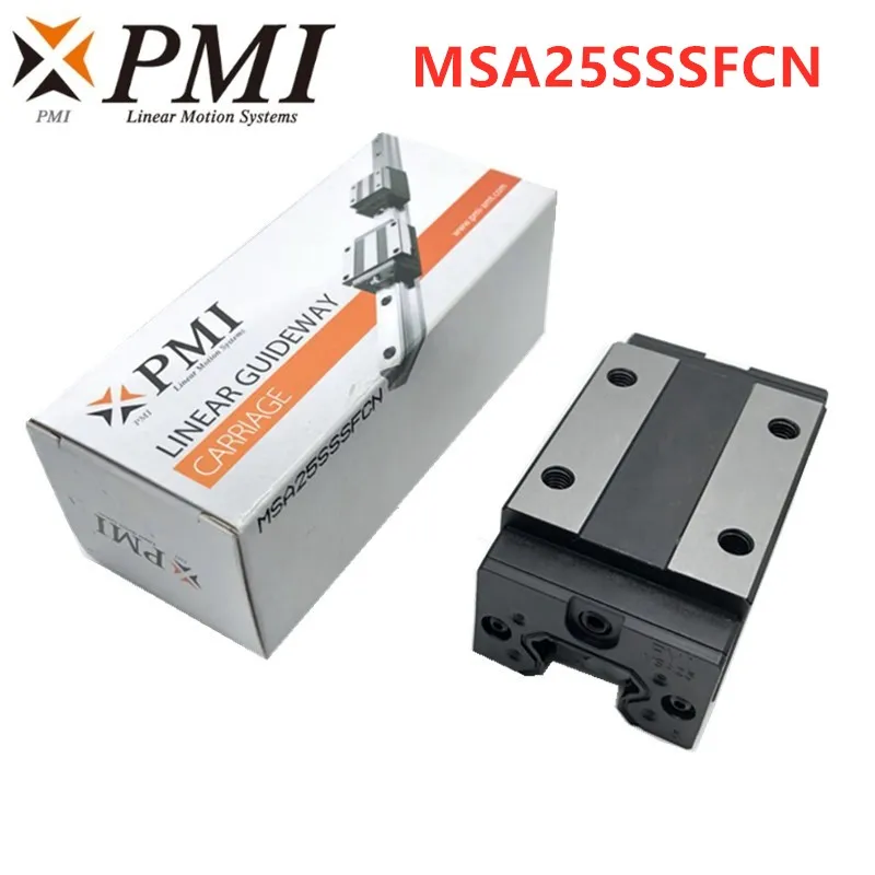 Original-PMI-block-MSA25S-MSA25S-N-MSA25SSSFCN-linear-guideway-slider ...