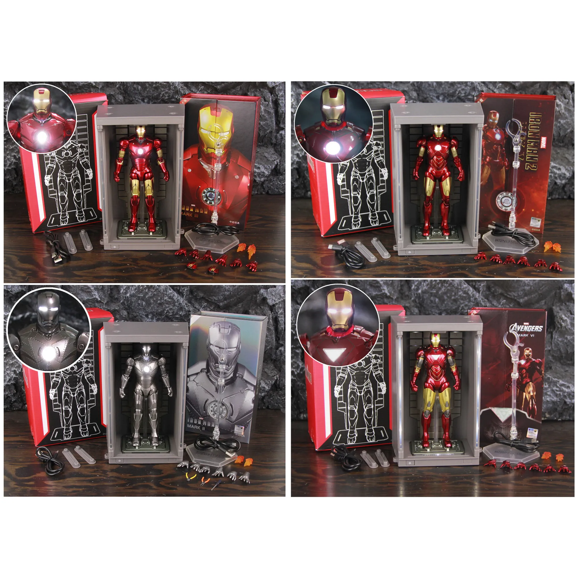 Get it Now Iron Man MK5 Marvel ZD Toys Hall of Armor Online