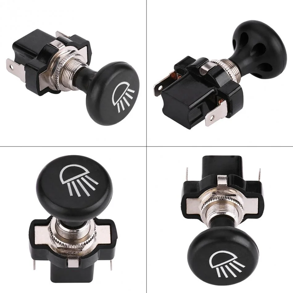 12V Car Headlight Push Pull Light Switch for Golf Cart EZGO Club Car ...