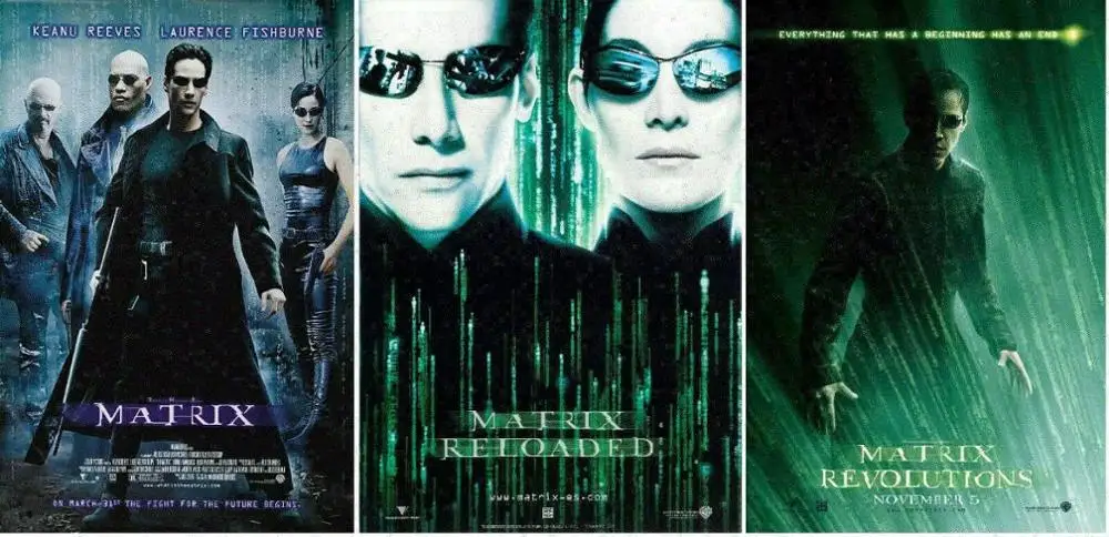 Matrix Reloaded Movie Poster