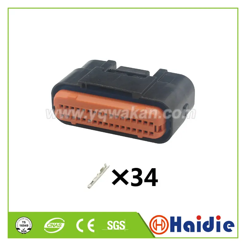 1set-34pin-ECU-Motorcycle-connector-34-way-wire-harness-cable-JAE ...
