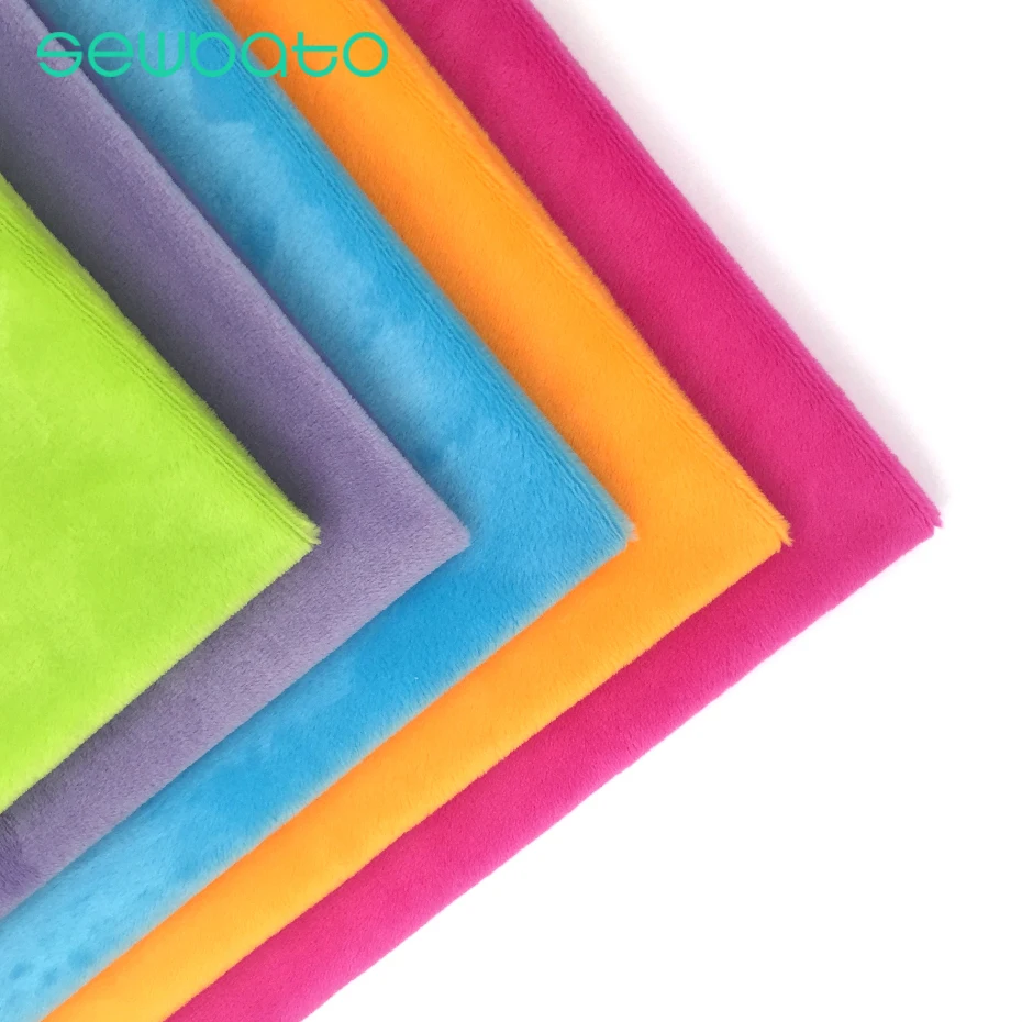 1.5mm Doll Hair Color Cloth Mixed Color 45*50cm/5 Pieces Crystal Super ...