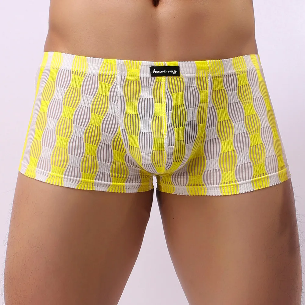 Jaycosin Mens Underwear Sexy Comfortable Breathable Man Underpant Male