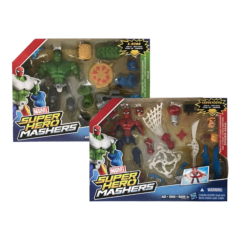 Hasbro-Marvel-Avengers-Super-Hero-Assembly-Model-Toy-Set-Hulk-Homem ...