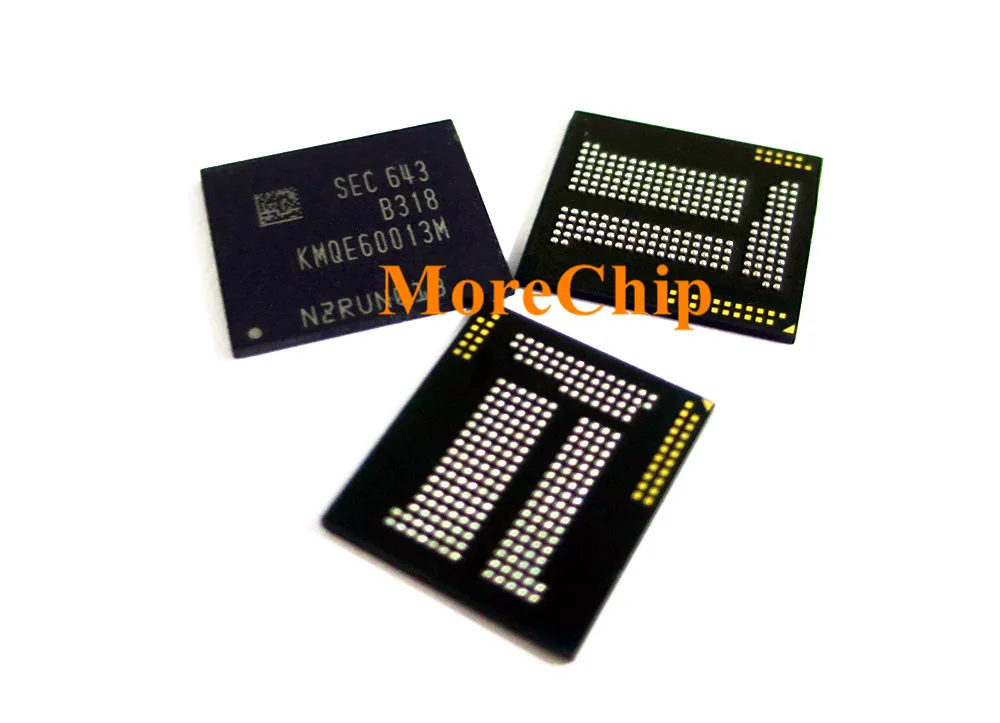 KMQE60013M-B318 eMMC LPDDR3 EMCP UFS BGA221 Chip NAND Flash Memory IC ...