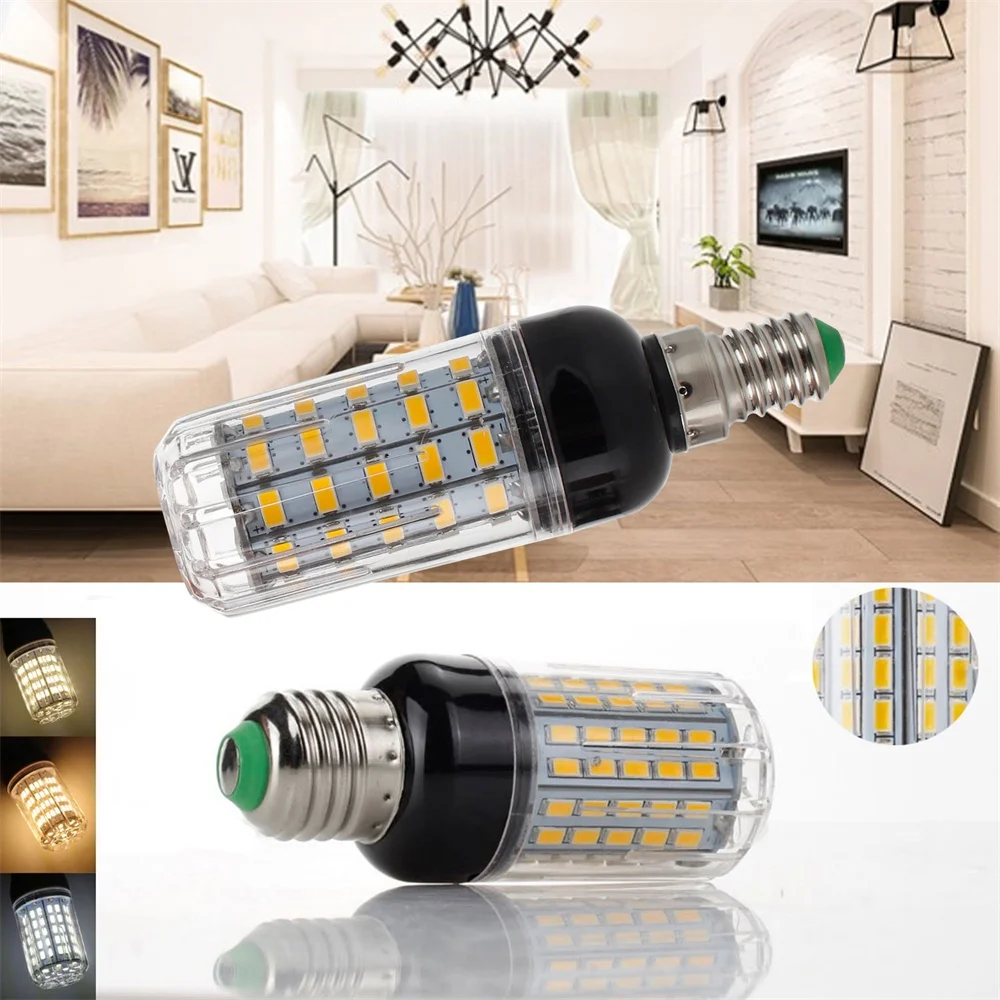 LED Corn Lamp E27 E14 7W 9W 12W 15W 18W 20W 25W 28W 30W 35W SMD 5730 ...