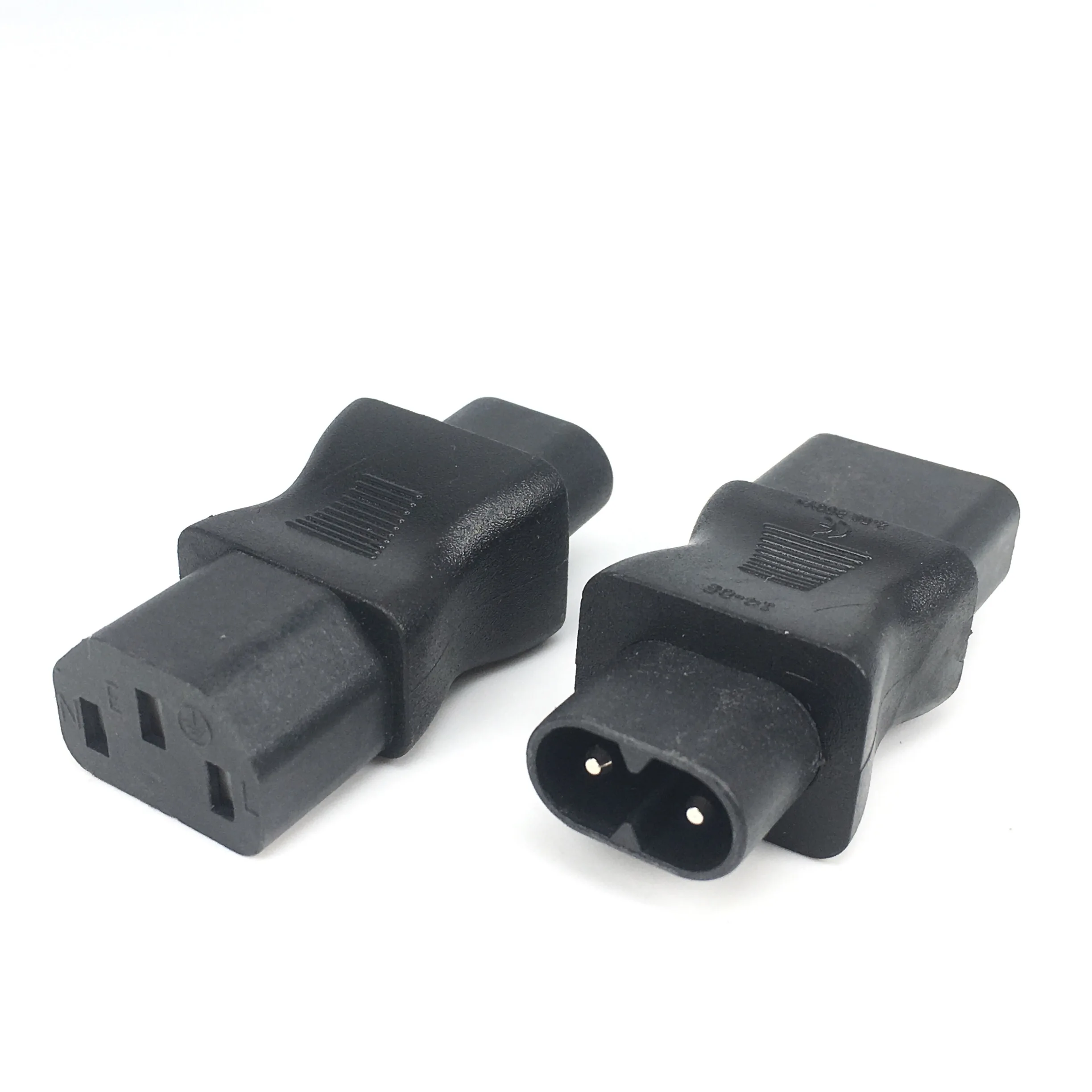 Iec320 Iec 320 C13 To Iec C8, Iec 3pin Female To 2pin Male Power ...