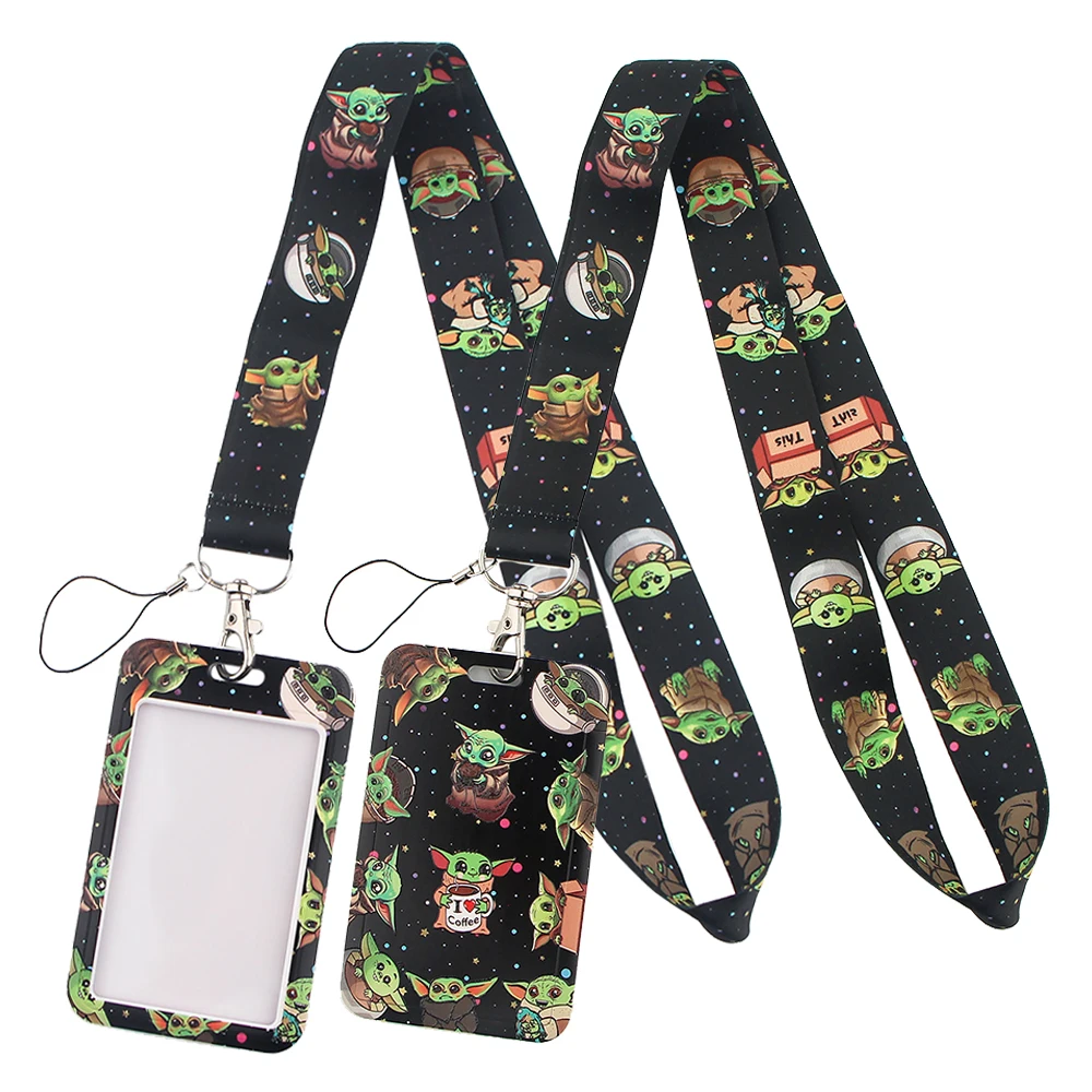 Yl229 Movie Alien Lanyard Credit Id Badge Holder Key Rings Bag Student ...